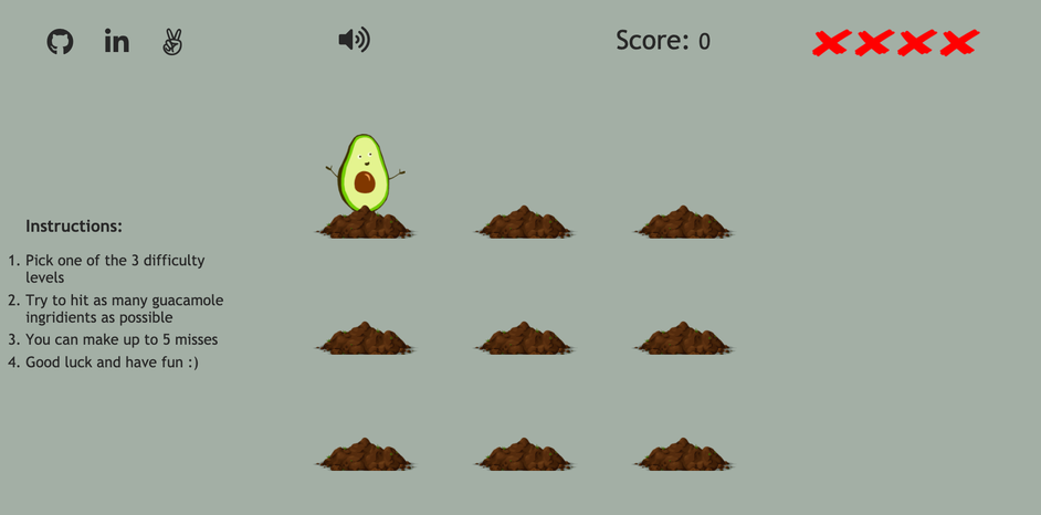 Guac-A-Mole